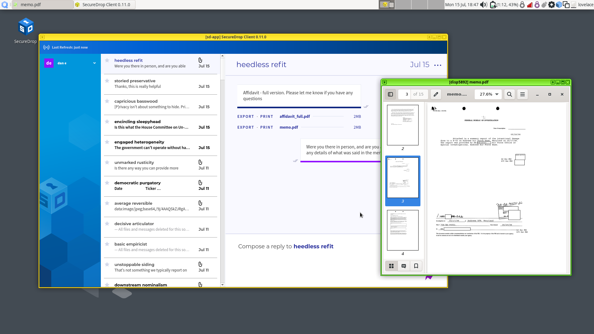 SecureDrop Workstation 1.0.0 Released